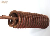 China Roll-Formed Finned Tube Coil for Domestic Water Boilers - 11 FPI, 18mm Root Diameter with Tin Plating Option for sale