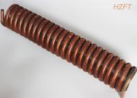 China Copper Cupronickel Condenser Coil for Heat Exchange - 180mm Root Diameter, 100mm Wall Thickness for sale