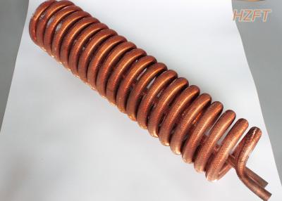 China Copper Cupronickel Condenser Coil for Heat Exchange - 180mm Root Diameter, 100mm Wall Thickness for sale