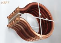 China Extruded Copper Cupronickel Finned Tube Coils for Water Heater Boiler Systems - High Thermal Conductivity Compact Design for sale