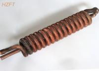 China Copper Copper Nickel Finned Tube Coil Refrigeration Condenser Evaporator with 11 FPI and 18mm Root Diameter for sale