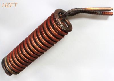China Refrigeration Condenser Evaporator Nickel Copper Tube Coils 3.15mm Fin Height with ISO 9001 Certification for sale