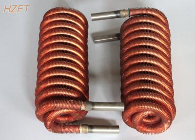 China High Thermal Finned Coil Heat Exchangers for Fuel Gas Condensers and Fan Coil Units - 11 FPI, 18mm Root Diameter for sale