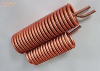 China Energy Saving Condenser Coils for Mine Coolers - 11 FPI Compact Design with ISO 9001 Certification for sale