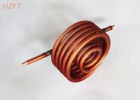 China High Thermal Conductivity Copper Tube Coil with Tin Plating - 18mm Diameter, 1.0mm Wall Thickness for Heat Exchangers for sale