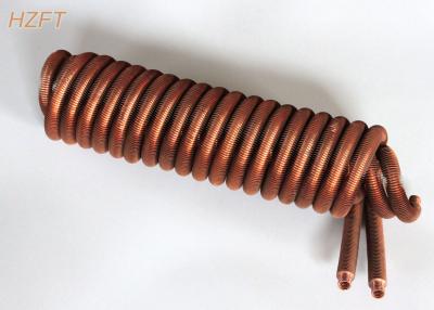China Energy Saving Condenser Coils for Mine Coolers - 11 FPI Compact Design with ISO 9001 Certification for sale