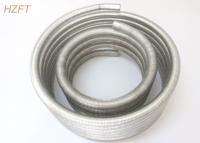 China Automotive Condenser Finned Coil Heat Exchangers - Aluminum/Copper Construction with 11 FPI and 180mm Diameter for sale
