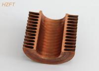 China High Heat Exchanging Finned Copper Tubing for Water Boilers & Gas Heaters - 0-12mm Fin Height, 5-26 FPI for sale