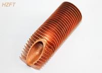 China 7mm Fin Height Spiral Fin Tube for Compressed Air Dryers - 5-26 FPI, 0.7-2mm Wall Thickness for sale