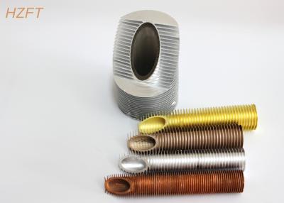 China Corrosion Resistant Copper Finned Tube for Condensing Boilers - 0-12mm Fin Height, 5-26 FPI Range for sale