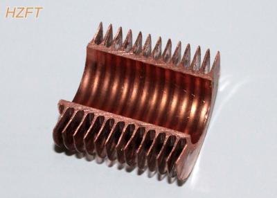 China Integral Copper Cupro-Nickel High Fin Tube for Condensing Boilers - 0-12mm Fin Height, 5-26 FPI for sale