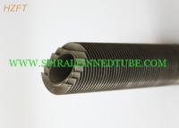 China Laser Welded Stainless Steel Finned Tube 0-15mm Height 5-12 FPI for Corrosive Heat Exchangers for sale