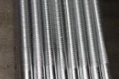 China Extruded Spiral Finned Aluminum Tube 0.7-2mm Wall Thickness 5-26 FPI Heat Exchanger Component for sale