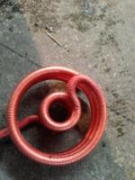 China Integrated Finned Copper Tubing 55mm for Mine Coolers and Cooling Towers with 5-26 FPI and 0.7-2mm Wall Thickness for sale