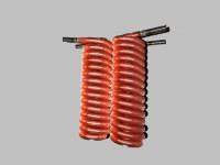China Integrated Copper Finned Tube Coils for Tankless Water Heaters - High Efficiency Heat Exchanger with 180mm Root Diameter for sale
