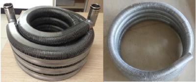 China Titanium 316L High Finned Coil Heat Exchangers with Laser Welding - 5-12 FPI, 0-15mm Fin Height for sale