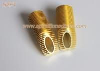 China C68700 C44300 Copper Alloy Spiral Finned Tube 0-12mm Fin Height 5-26 FPI for Marine Heat Exchangers for sale