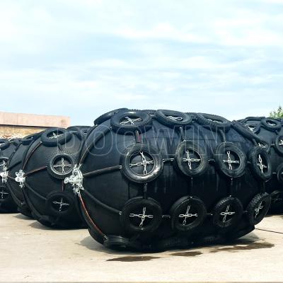 China 464kN Pneumatic Rubber Fenders P50-1525 For Ship / Dock Protection for sale
