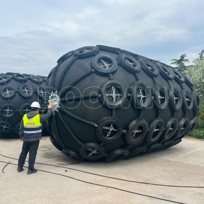 China Pier Protection Field Yokohama Type Fender Pneumatic Marine Rubber Fender ISO 17357 for sale