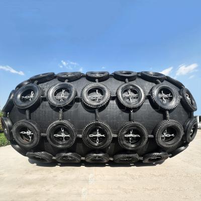 China Pneumatic Marine Dock Fender Puncture Resistant Black Yokohama Floating Fenders for sale
