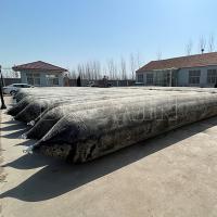 China Good Air Tightness Rubber Material Pontoon Floating Support Marine Salvage Airbags for sale