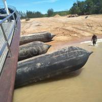 China Inflatable Ship Launching Air Bags 4-12 Layer Marine Airbag For Ship Launching for sale