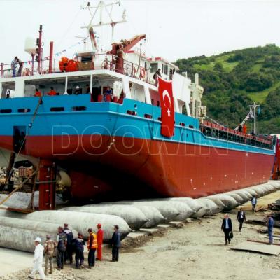 China OEM Boat Launching Airbag , Synthectic Rubber Inflatable Air Bags For Boats for sale