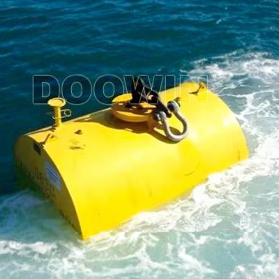 China Commercial Modular Spherical Steel Mooring Buoy  With Chain Through for sale