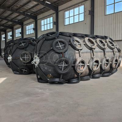 China ISO 17357 Compliant Inflatable Rubber Fender with 50kPa Inflation Pressure and Lightweight Design for Marine Use for sale