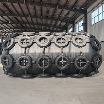 China Synthetic Tire Cord Reinforced Pneumatic Rubber Fenders Customized Aging Resistant for sale