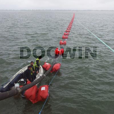 China Twin Chamber Inflatable Cable Floats 200Kg-600Kg Buoyancy 460mm-520mm For Pipeline Support for sale