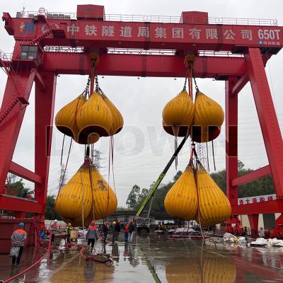 China Capacity 110ton Water Weight Bags Customized for Water Hoses / Shackles for sale
