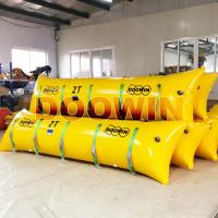 China Yellow Red Elongated Float Bags High Strength For Underwater Air Lift for sale
