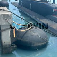 China Hydro Pneumatic Rubber Fenders Puncture resistant For Navy Submarine for sale