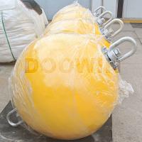 China High Strength Spherical Offshore Mooring Buoys 0.3g/cm3-0.7g/cm3 for sale