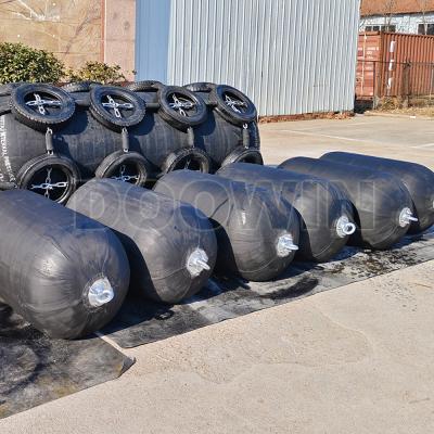 China Pneumatic Marine Airbag Fender Net Type / Sling Type Yokohama Marine Fenders for sale
