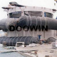 China Length 6m-30m Ship Launching Marine Airbags High Buoyancy With Lifting Belts for sale