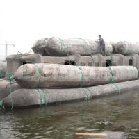 China Cylindrical Inflatable Marine Airbags Multi layer Marine Rubber Air Bags for sale