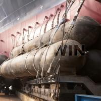 China Cylindrical Marine Salvage Airbags Multi layer For Ship Refloatation and Salvage for sale