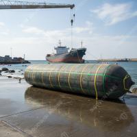 China DOOWIN CE Certified Pneumatic Air bags Marine Rubber Boat Salvage Airbags for sale