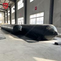 China Ship Launching Sunken Ships Salvage Air Lifting Bags Ship Refloating Rubber Balloon Marine Airbag for sale