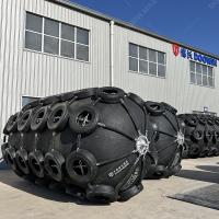 China High Elasticity Properties Marine Supplies Boat Fender Pneumatic Rubber Marine Fenders for sale