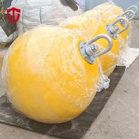 China Unsinkable Boat Spherical Mooring Buoy Single Point Foam Filled Buoys for sale