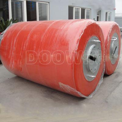 China Foam Filled Through Chain Mooring Large Ocean Chain Support Buoy for sale