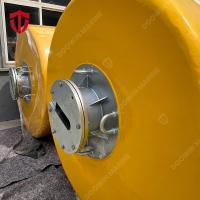 China Abrasion Resistance Polyurethane Covering Marine Chain Support Buoy Sailboat Anchor Mooring Buoy for sale