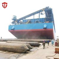 China Natural Rubber Ship Launching Airbag for Barge Launching and Landing Salvaging Marine Rubber Balloon for sale