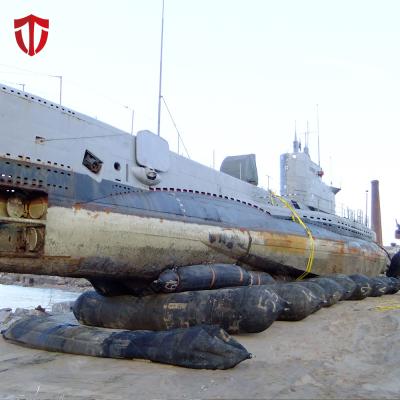 China Ship Launching Sunken Ships Salvage Air Lifting Bags Ship Refloating Rubber Balloon Marine Airbag for sale