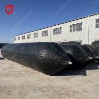 China Natural Rubber Ship Launching Airbag for Barge Launching and Landing Salvaging Marine Rubber Balloon for sale