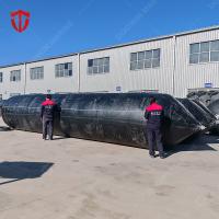China Natural Rubber Ship Launching Airbag for Barge Launching and Landing Salvaging Marine Rubber Balloon for sale