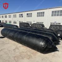 China Natural Rubber Ship Launching Airbag for Barge Launching and Landing Salvaging Marine Rubber Balloon for sale